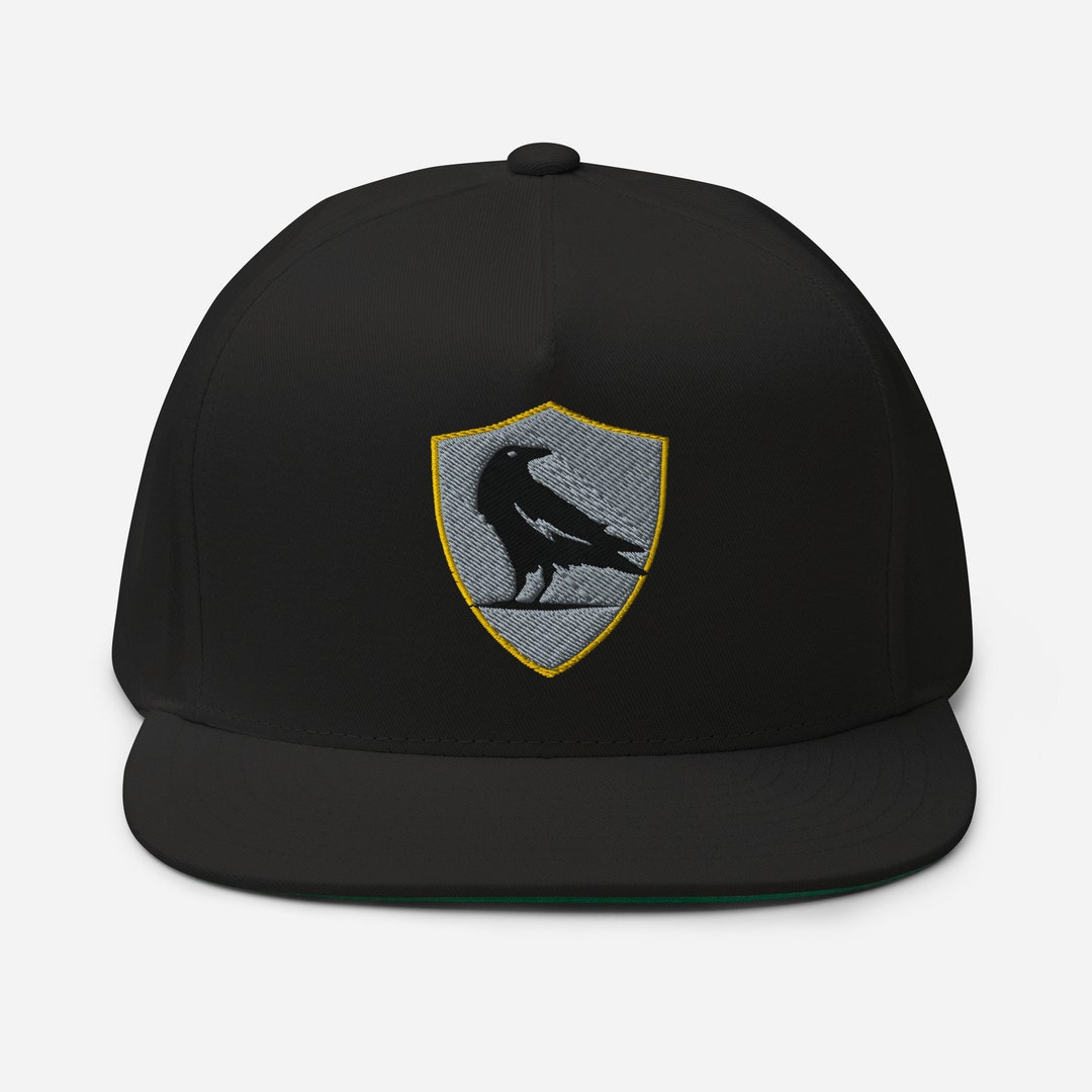 The Raven Flat Bill Cap - Etsy