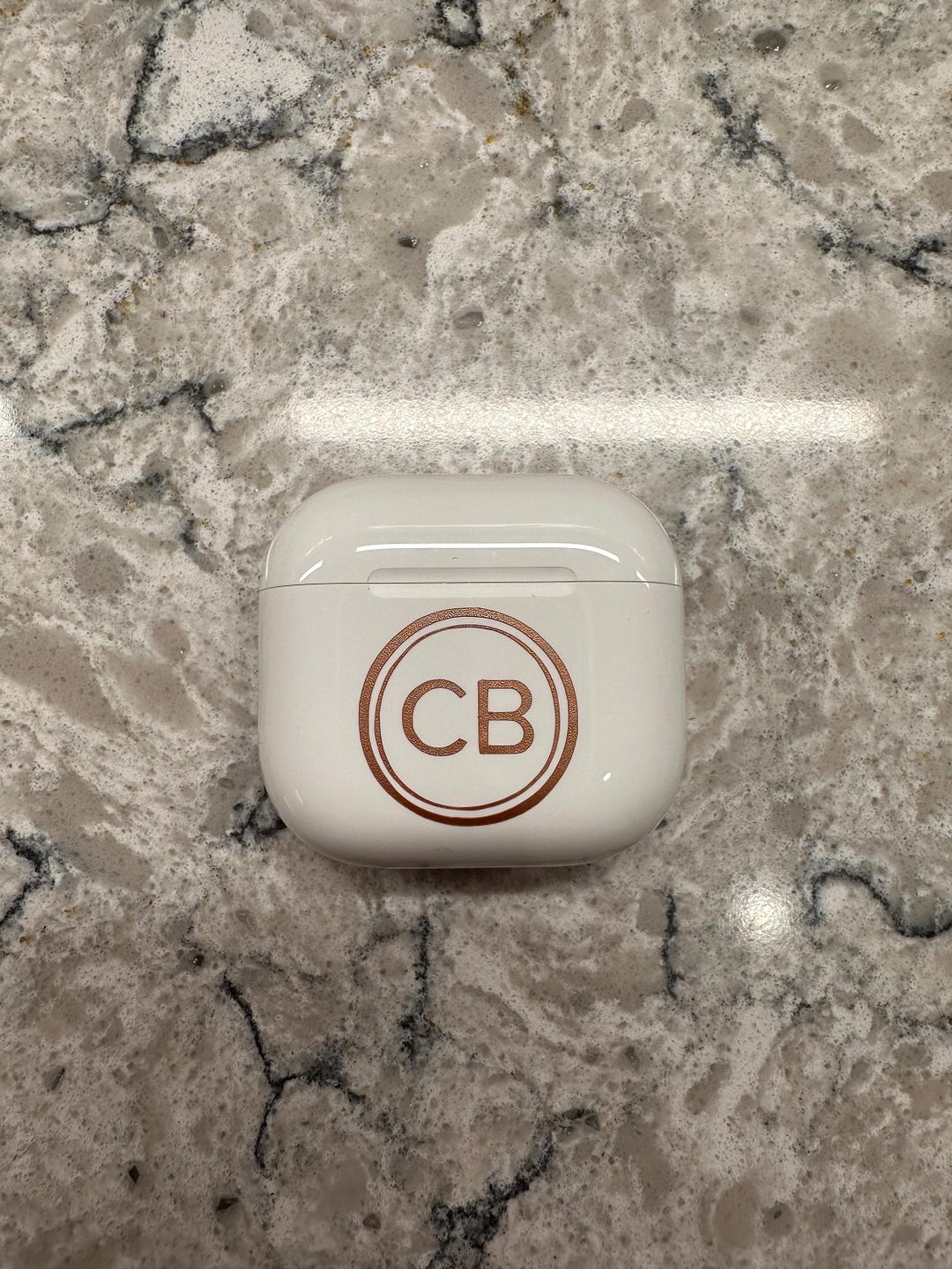 Personalized Airpods Monogram Decal - Etsy