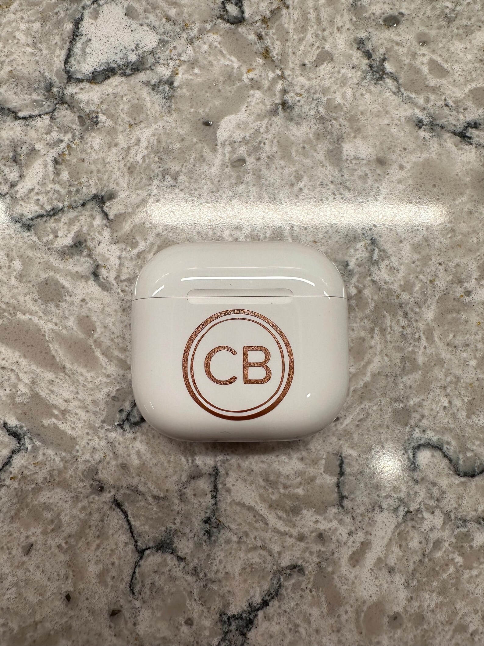 Personalized Airpods Monogram Decal - Etsy