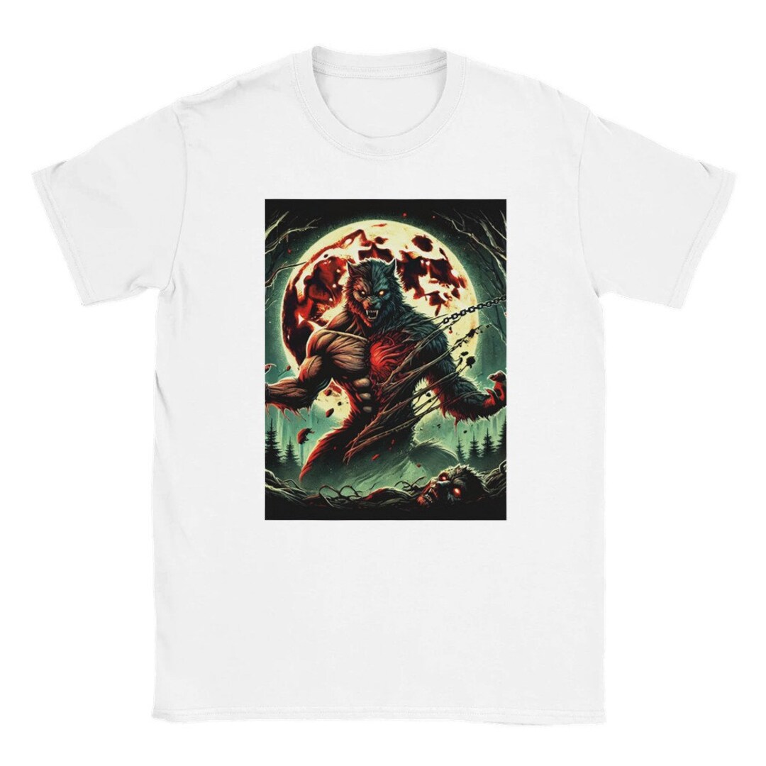 Epic Werewolf Transformation Art Print - Etsy