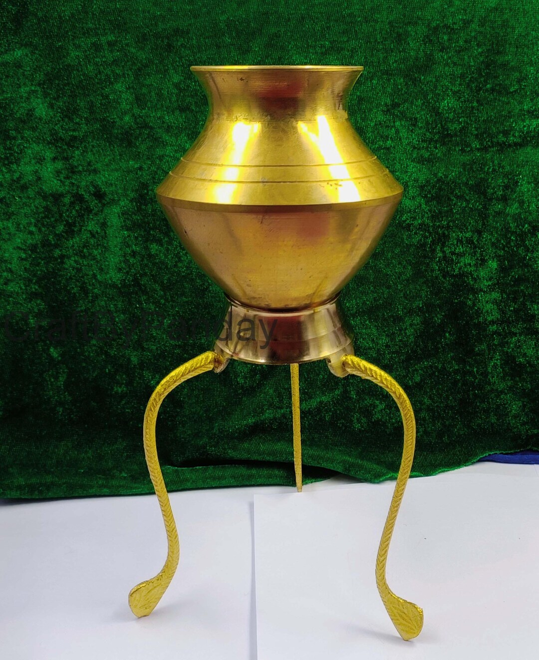Brass Shivling Abhishek Stand 174.7 Gm - Etsy
