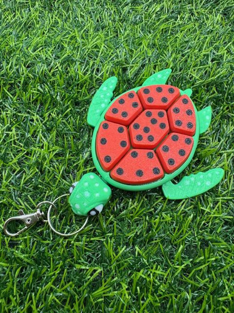 Clicking Fruit Turtle Fidget Toys - Etsy Australia