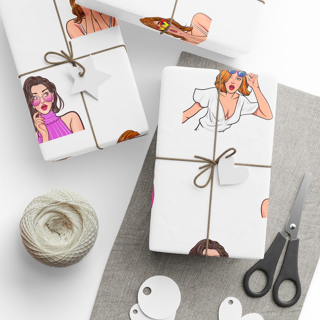 You'll Never Guess, Shock Wrapping Paper, Stylish Gift Wrap for ...