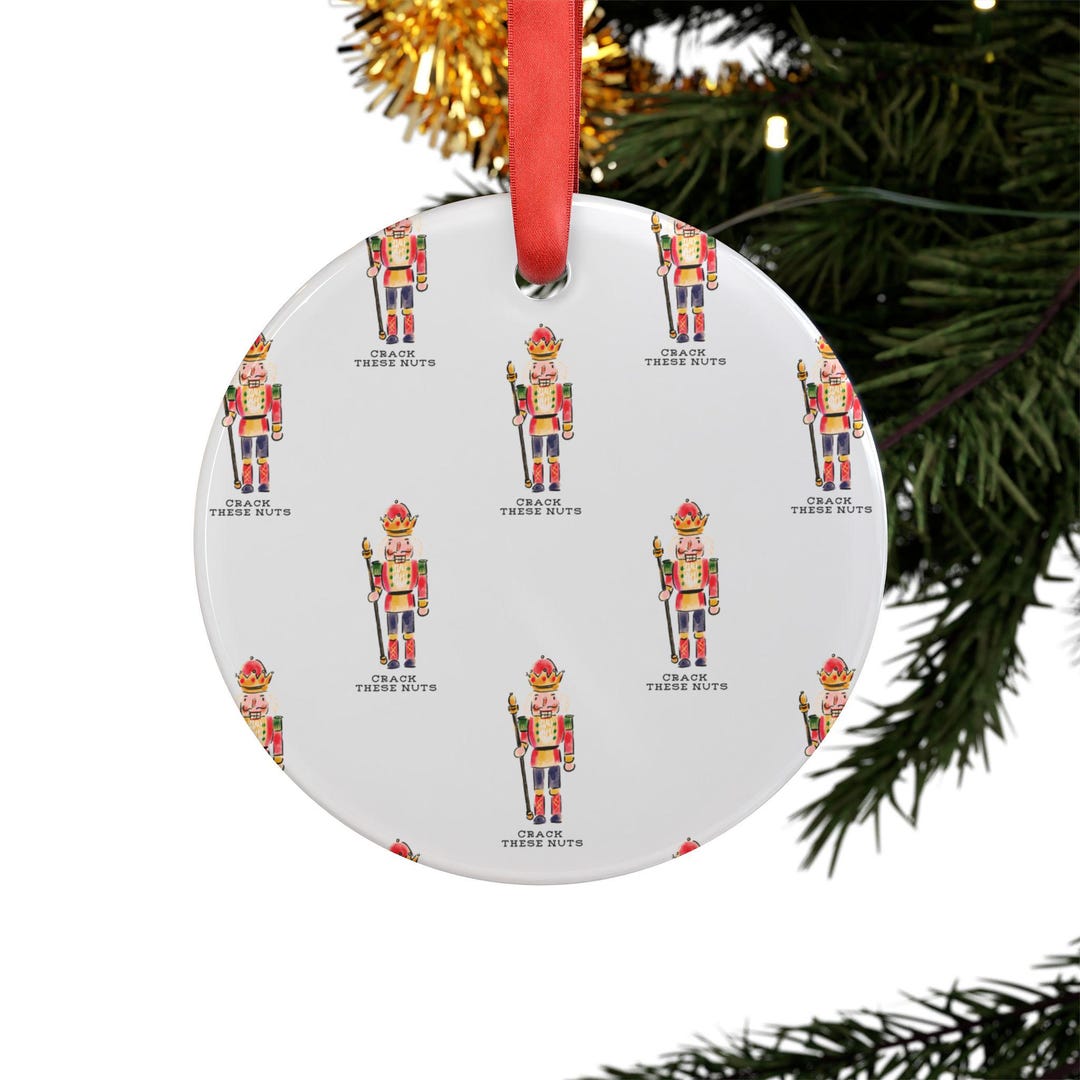 Funny Nutcracker Ornament, Dad Gift, Husband Gift, Funny Christmas Tree ...