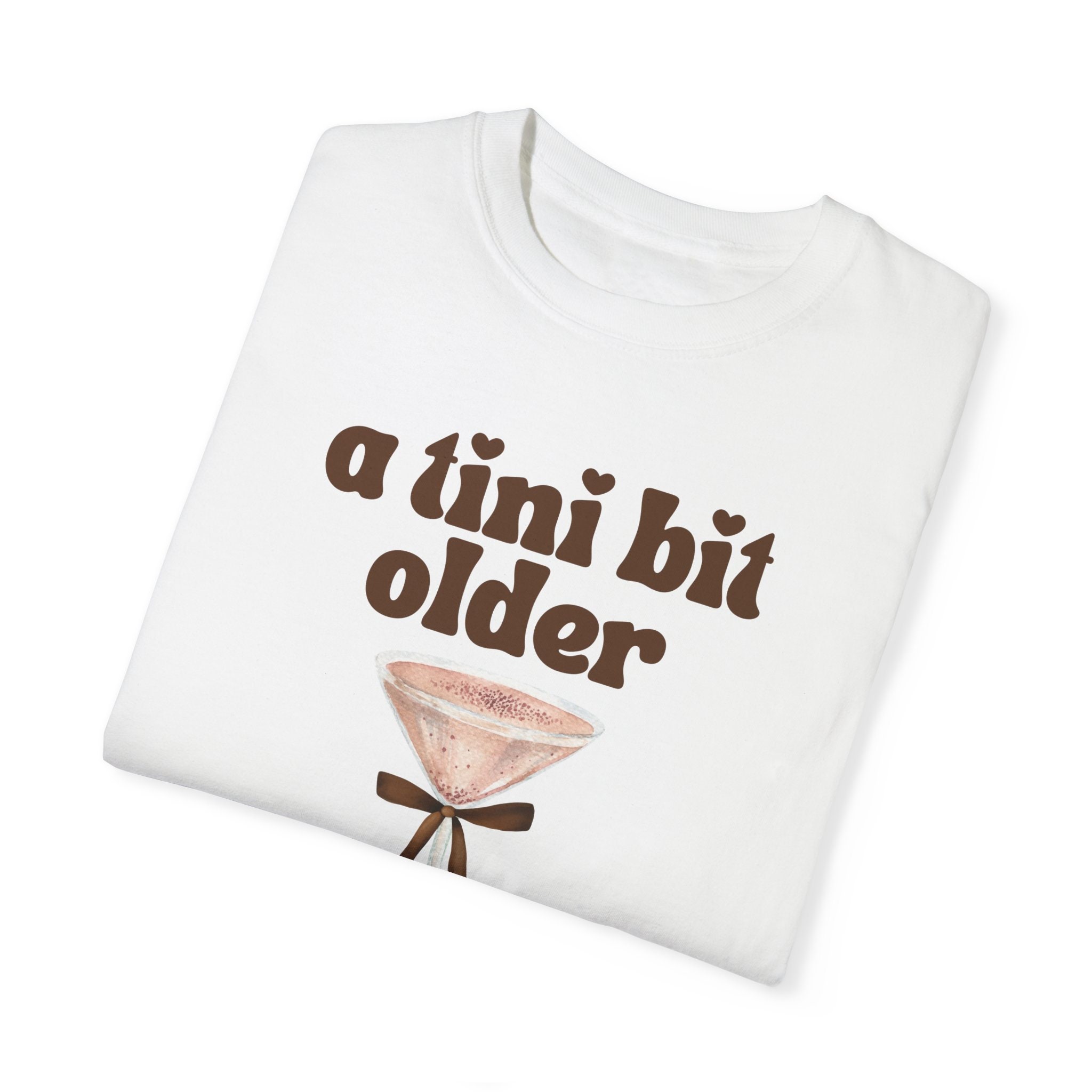 A TINI BIT OLDER Vintage T-shirt, Birthday Gift Tee, Fun Party Top ...