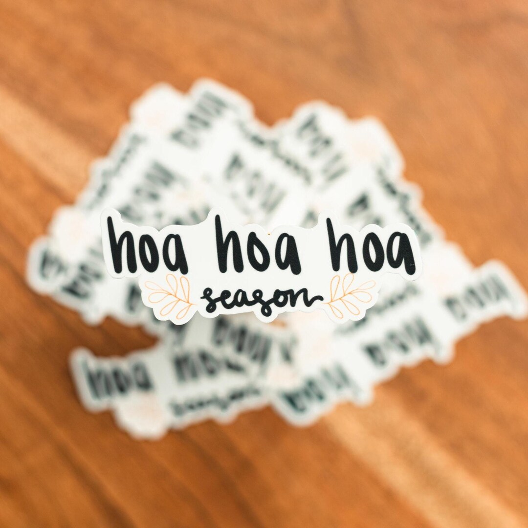 Hoa Hoa Hoa | Waterproof Sticker **twilight Inspired** - Etsy