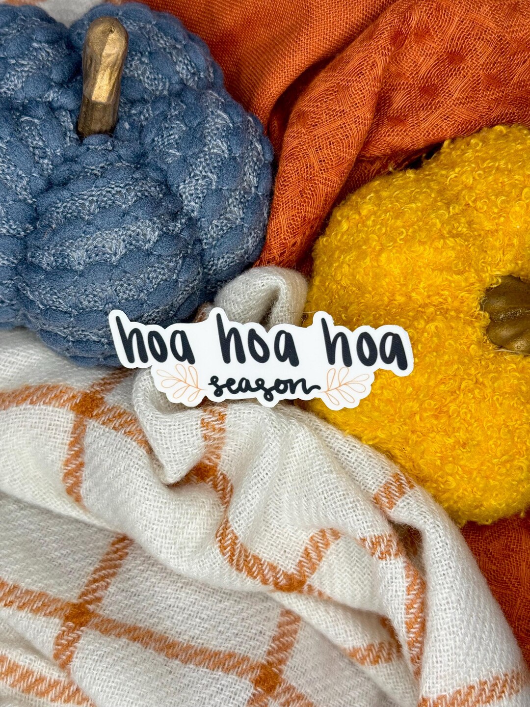 Hoa Hoa Hoa Waterproof Sticker - Etsy