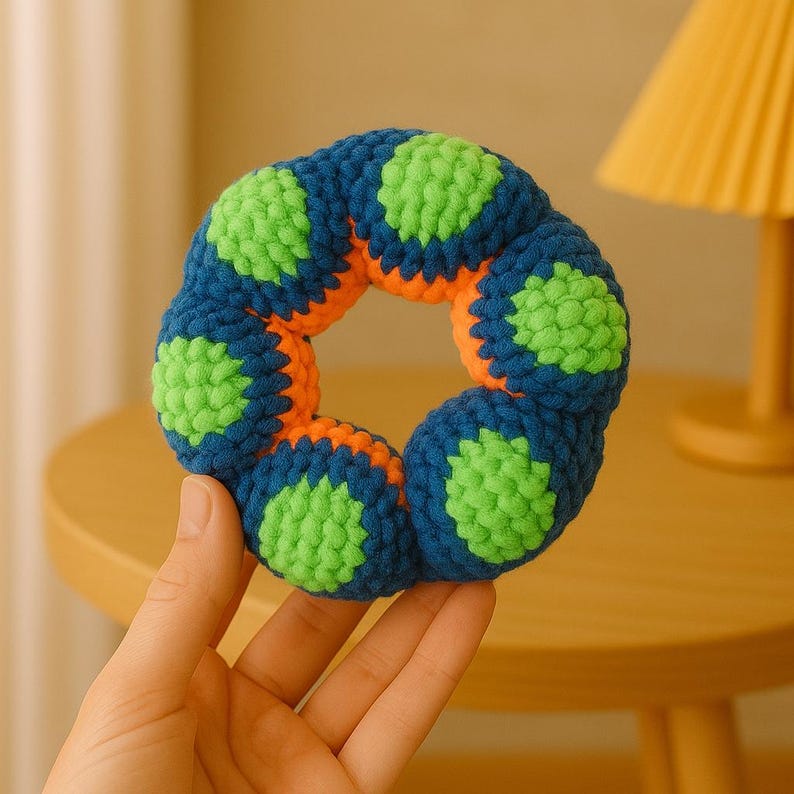 Crochet Puzzle Ball Pattern PDF, Soft Fidget Toy Amigurumi, Sensory ...