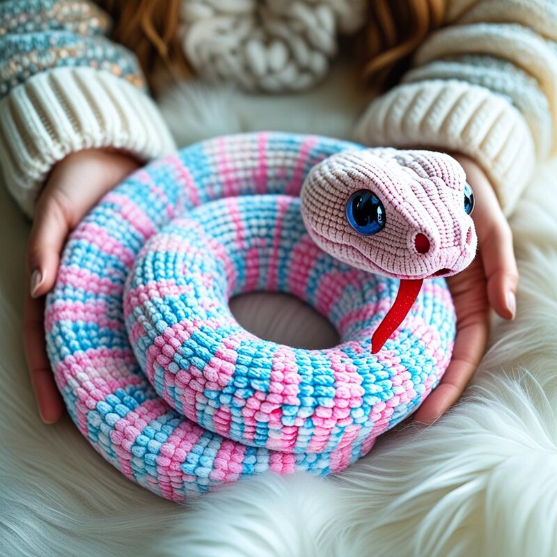 Crochet Snake - Etsy