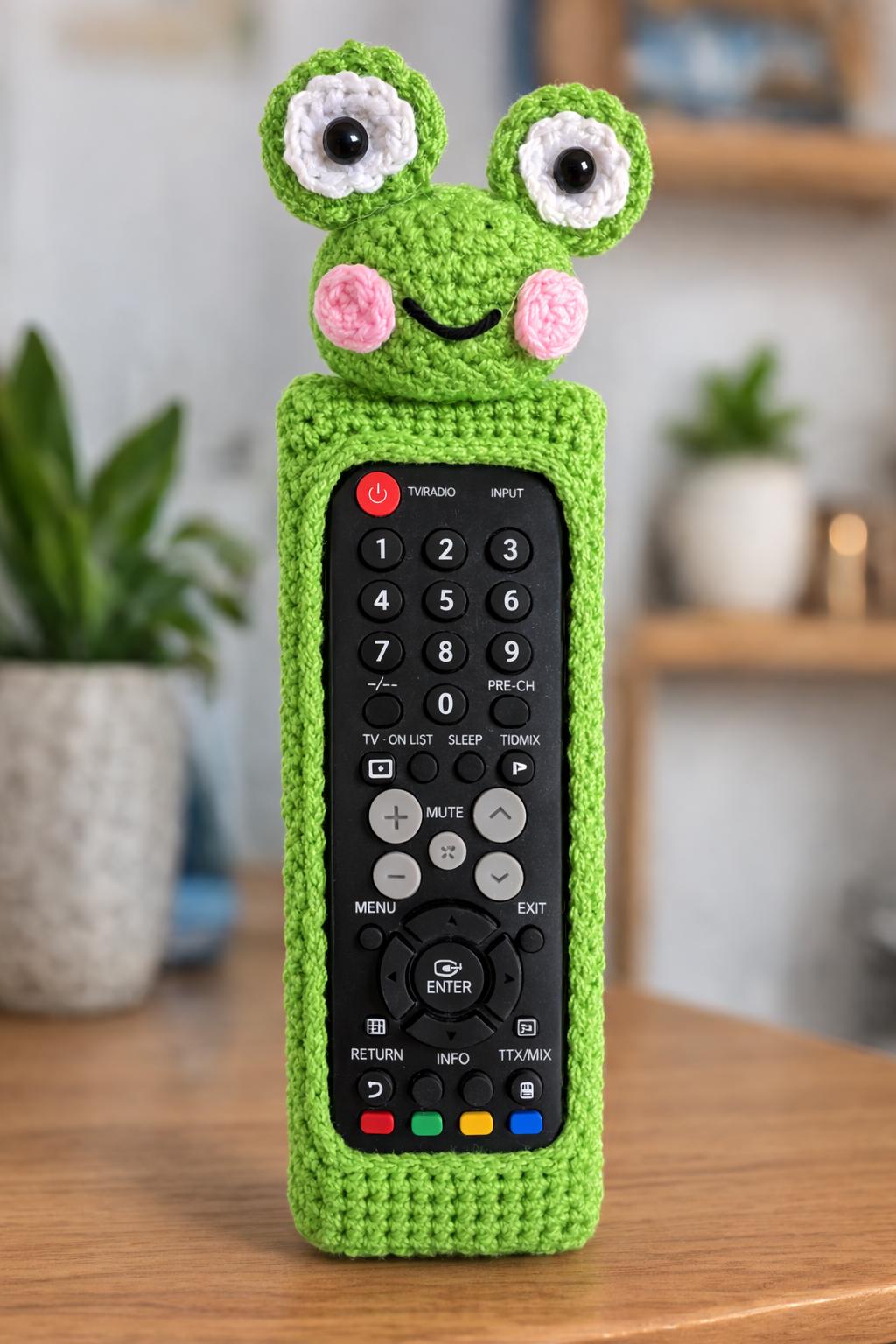 Crochet Remote Cover Pattern PDF, Cute Crochet TV Remote Cozy Pattern ...