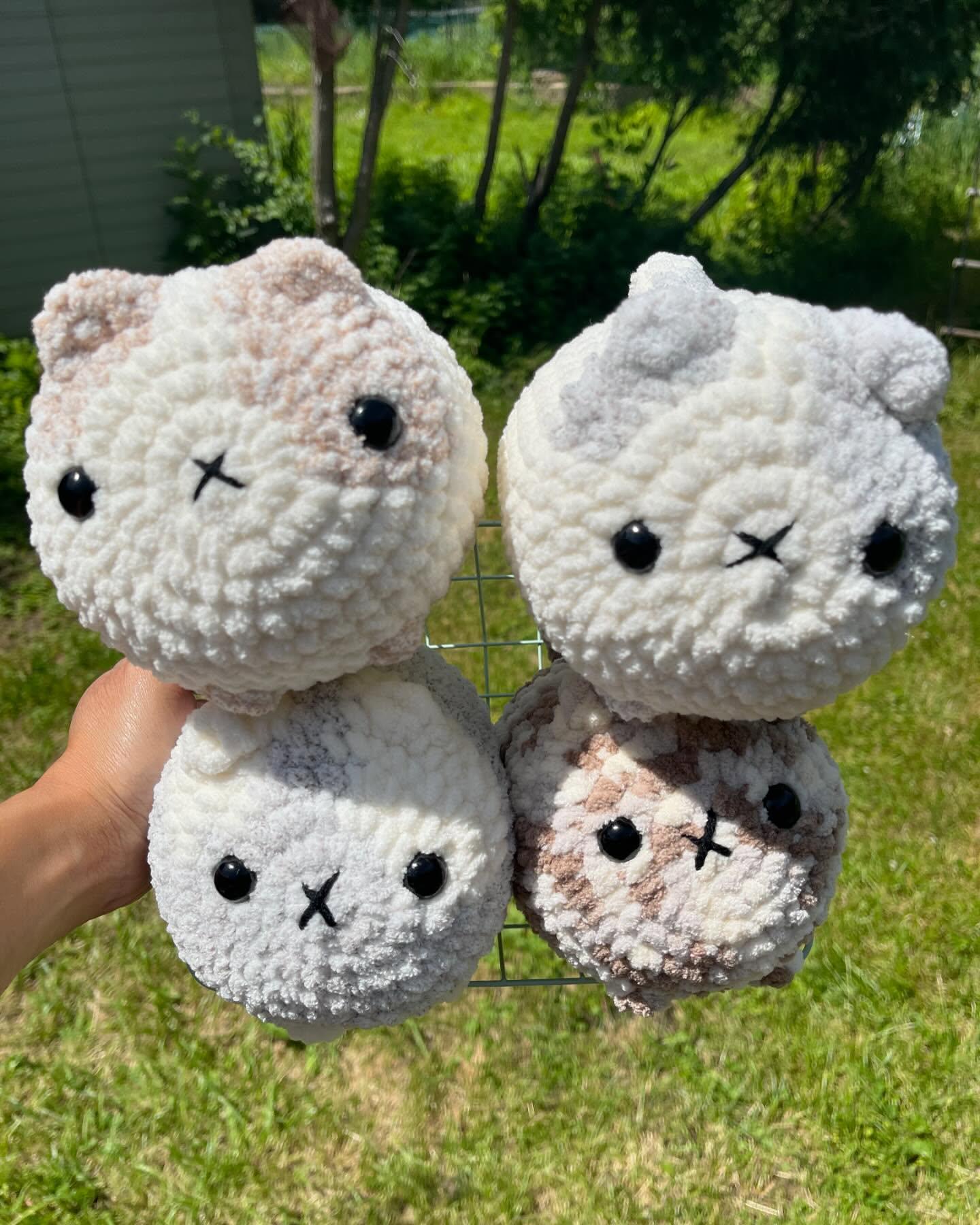 No-sew Cat Loaf Amigurumi Crochet Pattern - Digital PDF Tutorial by ...