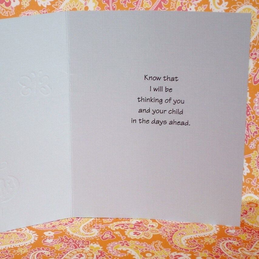 Loss of Child Birthday Memory Card - Etsy