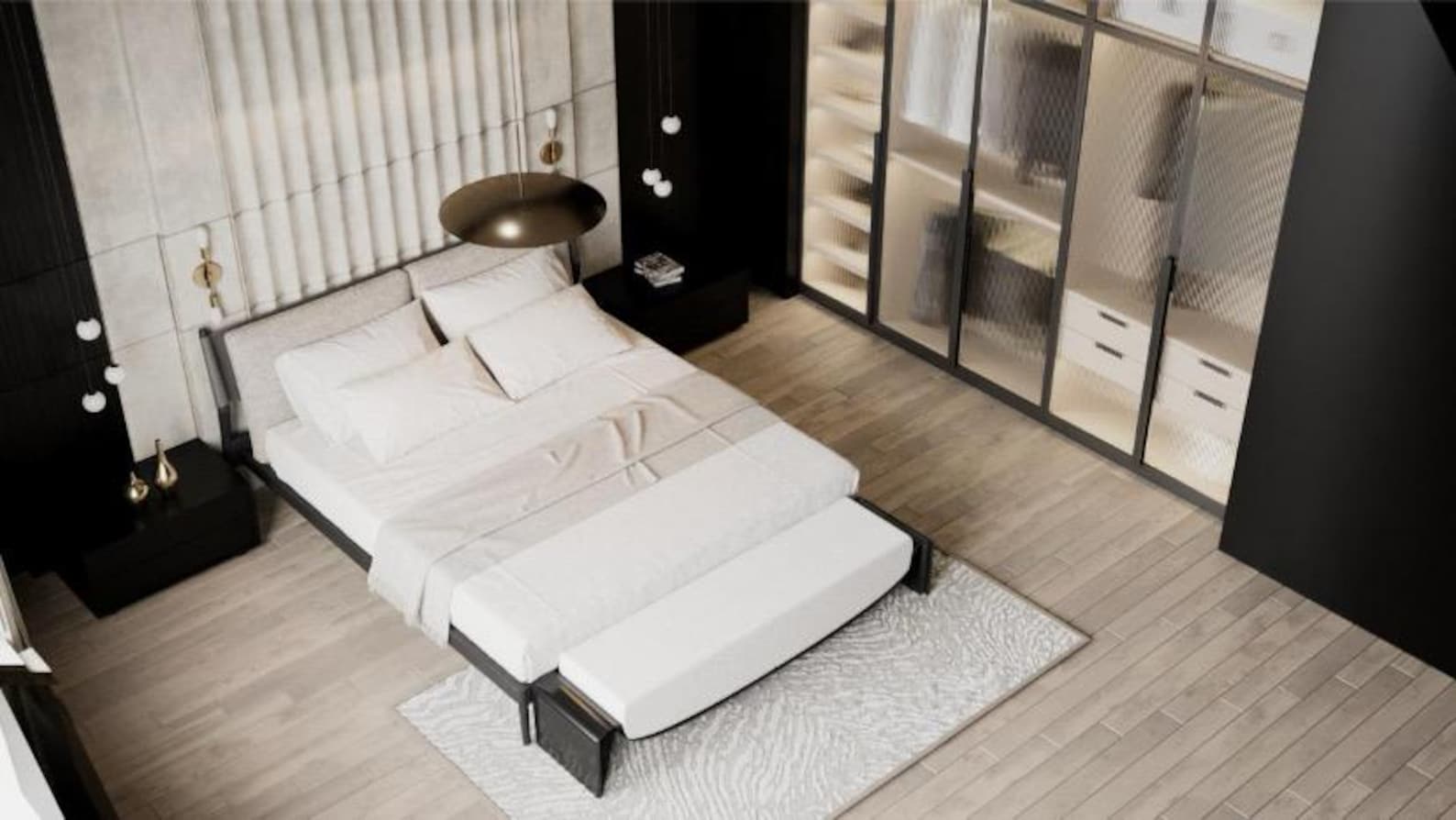 Custom Bedroom 3D Render - Personalized Interior Design - High-quality ...