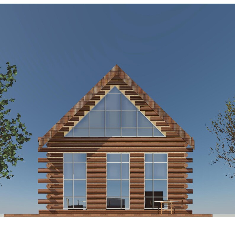 Log Profile Wall | Revit Family | Timber Wall Panel | Parametric Wooden ...