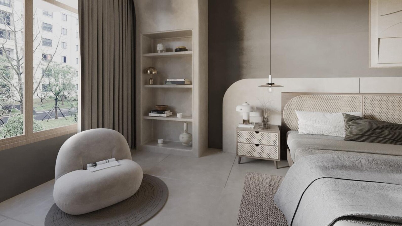 Custom Bedroom 3D Render Personalized Interior Design High-quality ...