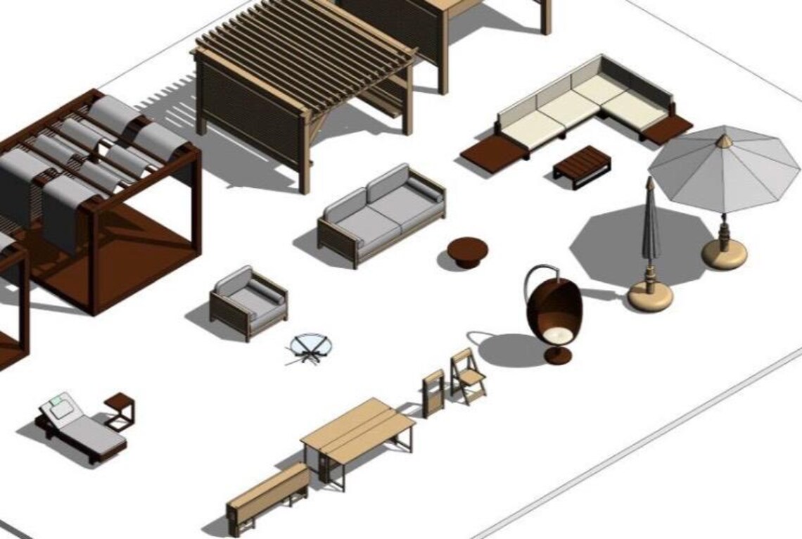 Custom Revit Family Modeling Service – Furniture, Decor, and More (RFA ...