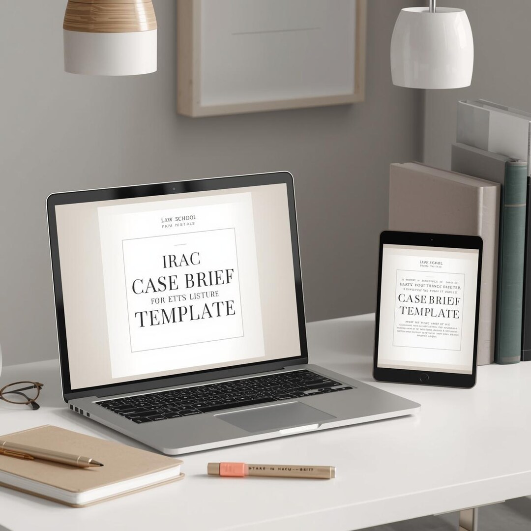 Case Brief Template (IRAC Method) - Etsy