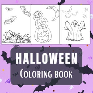 Halloween Coloring Pages, Fun Printable Activity Sheets, Spooky ...