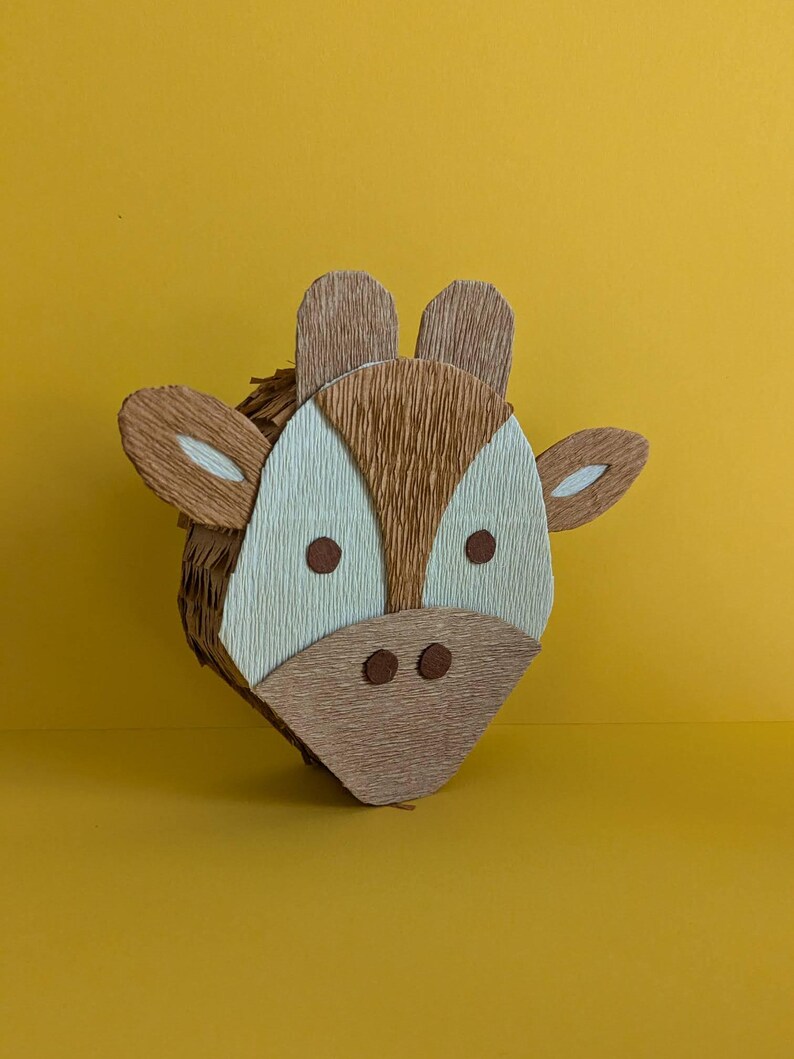 Giraffe Mini Piñata Safari, Jungle, Animal Theme, Jirafa - Etsy