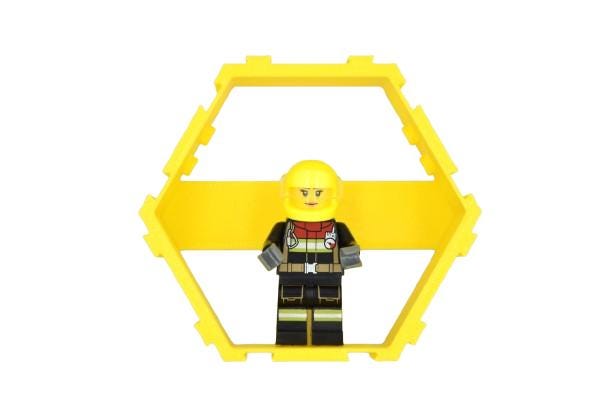 Hexagon LEGO Figures Display Shelf 3d Printed - Etsy