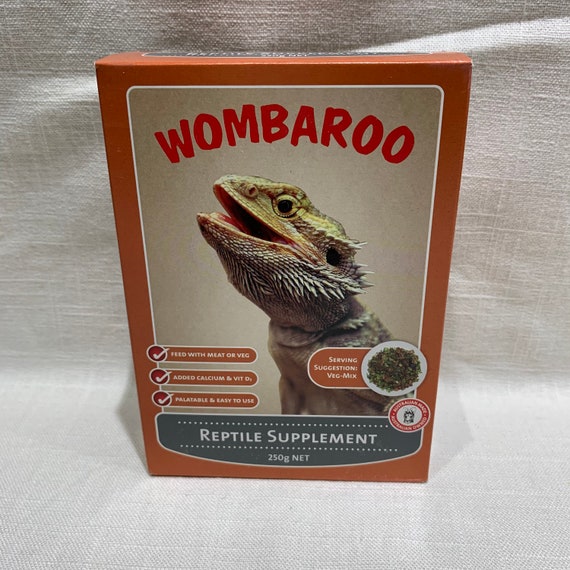 Wombaroo Reptile Supplement for Snakes Lizards and Turtles | Etsy