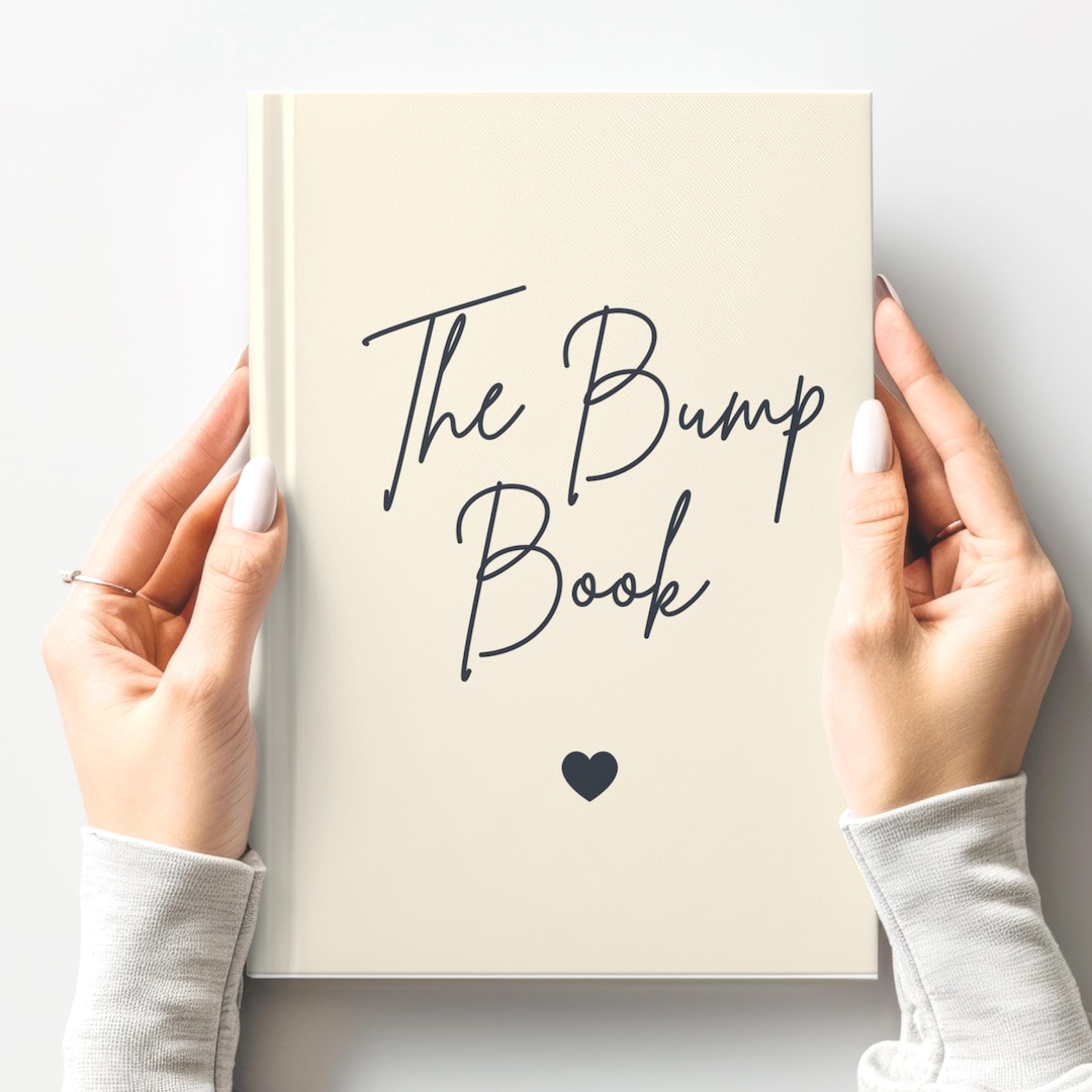 Personalized Pregnancy Journal the Bump Book A5 Custom Memory Notebook ...