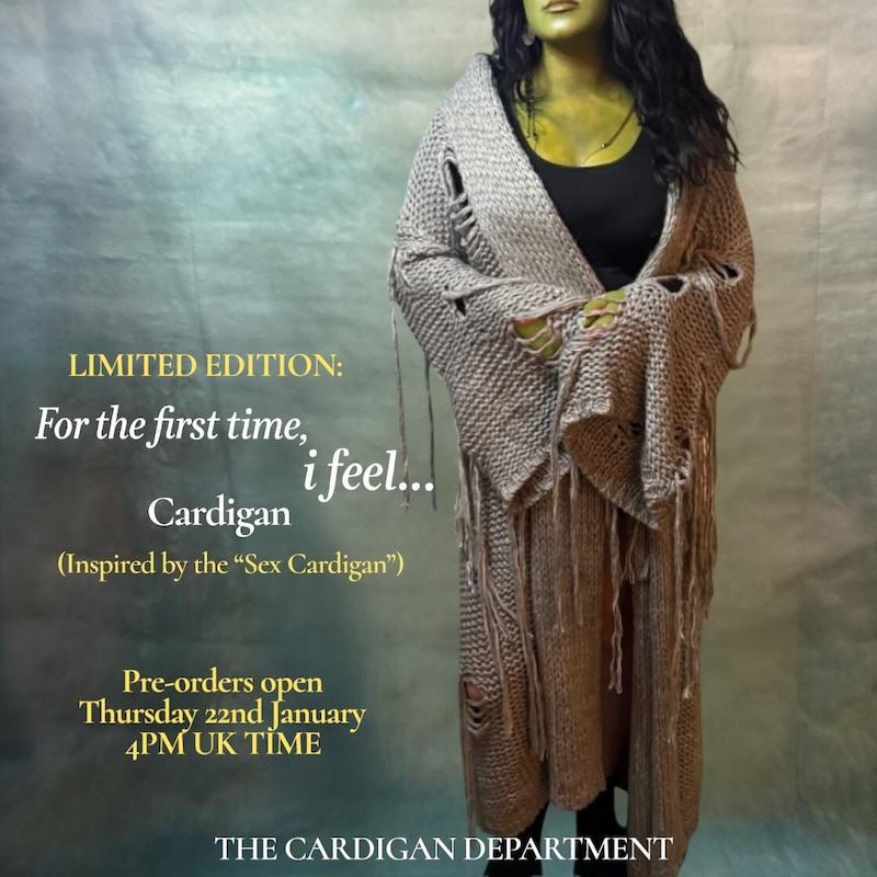 Elphaba Cardigan - Etsy