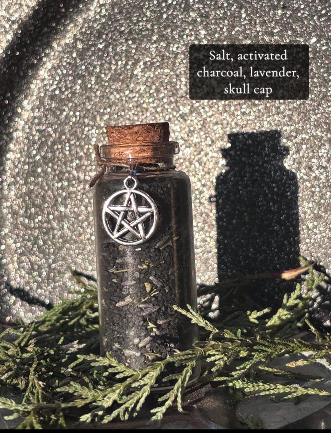 Protection Salt | Black Salt | Protection Spell Salt | Herb Infused ...