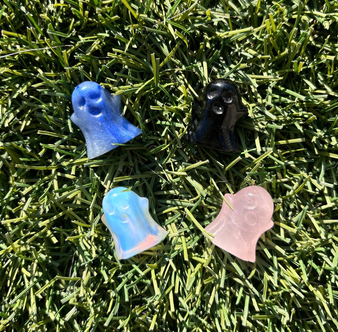 Mini Ghost Crystals Halloween Crystals - Etsy