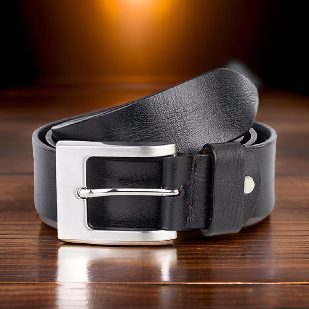 Custom Handmade Leather Belt for Men, Black, Brown, Horse Bite Leather ...