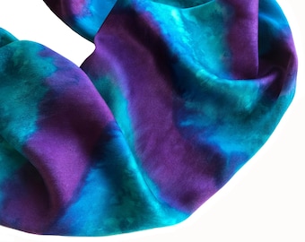 Blue Purple Scarf | Etsy