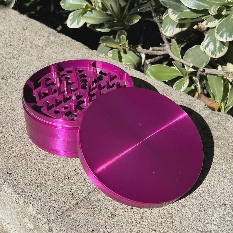 Extra Large Grinder 4" Oversize Herb Crusher, Big Spice Grinder, Solid ...