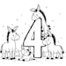 Animal Numbers Coloring Book: Fun Learning Activity (PDF Pattern) - Etsy