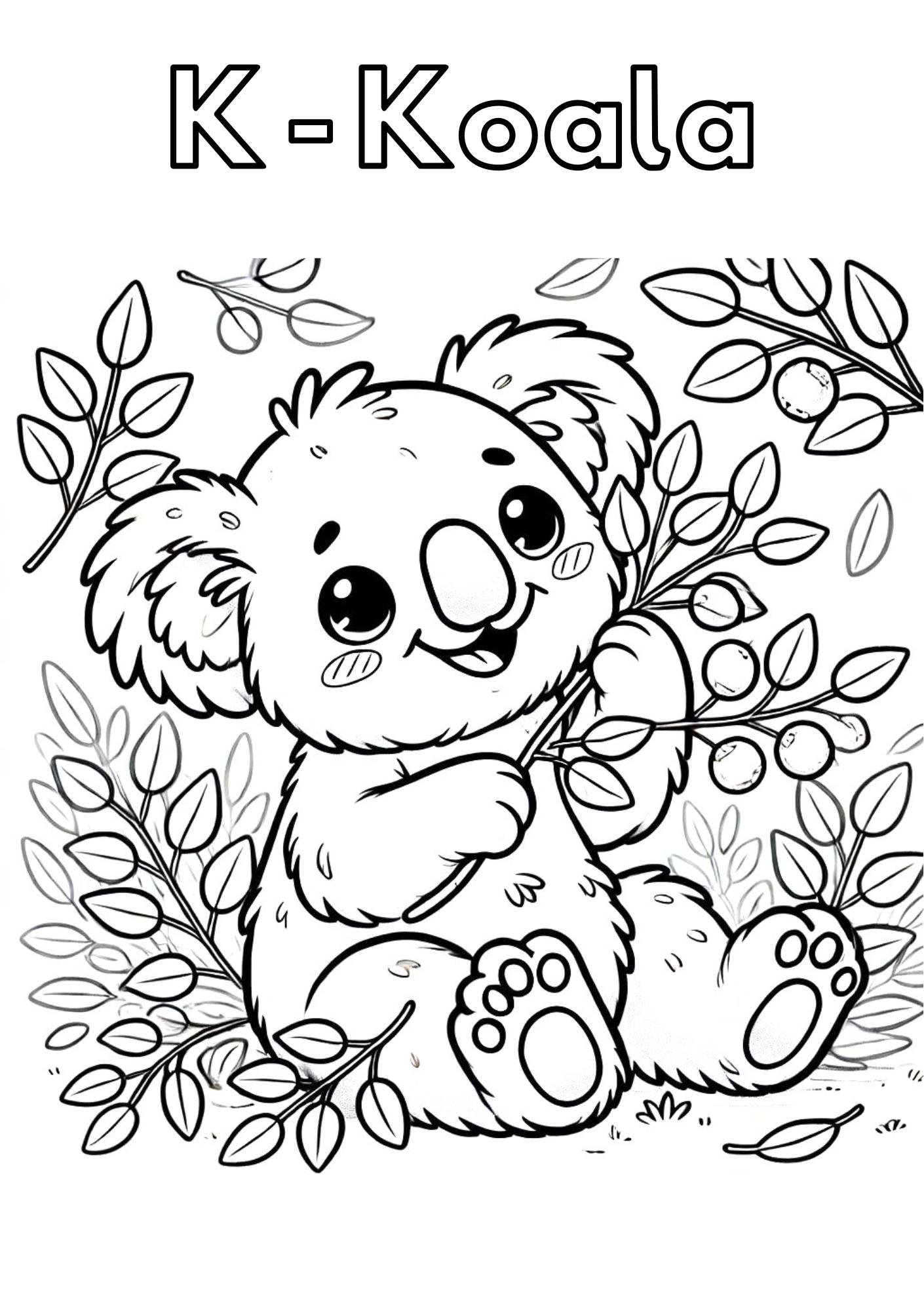 Adorable Animal Alphabet Coloring Book: A Fun Learning Adventure for ...