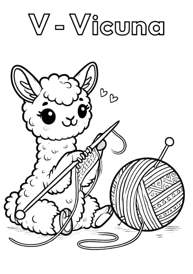 Adorable Animal Alphabet Coloring Book: A Fun Learning Adventure for ...