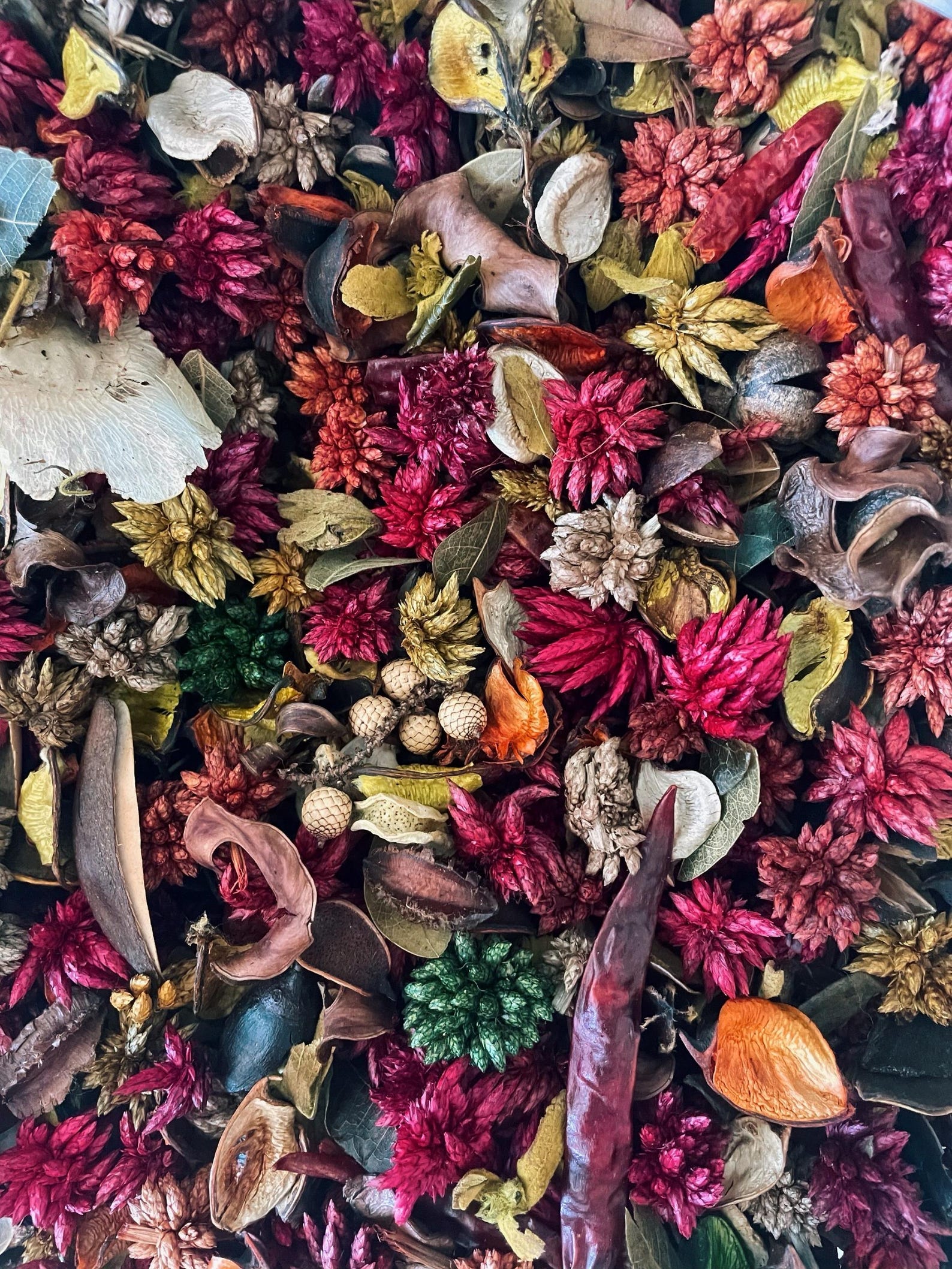 Autumn Harvest Potpourri - Fall Spiced Apple, Orange & Cinnamon Scented ...