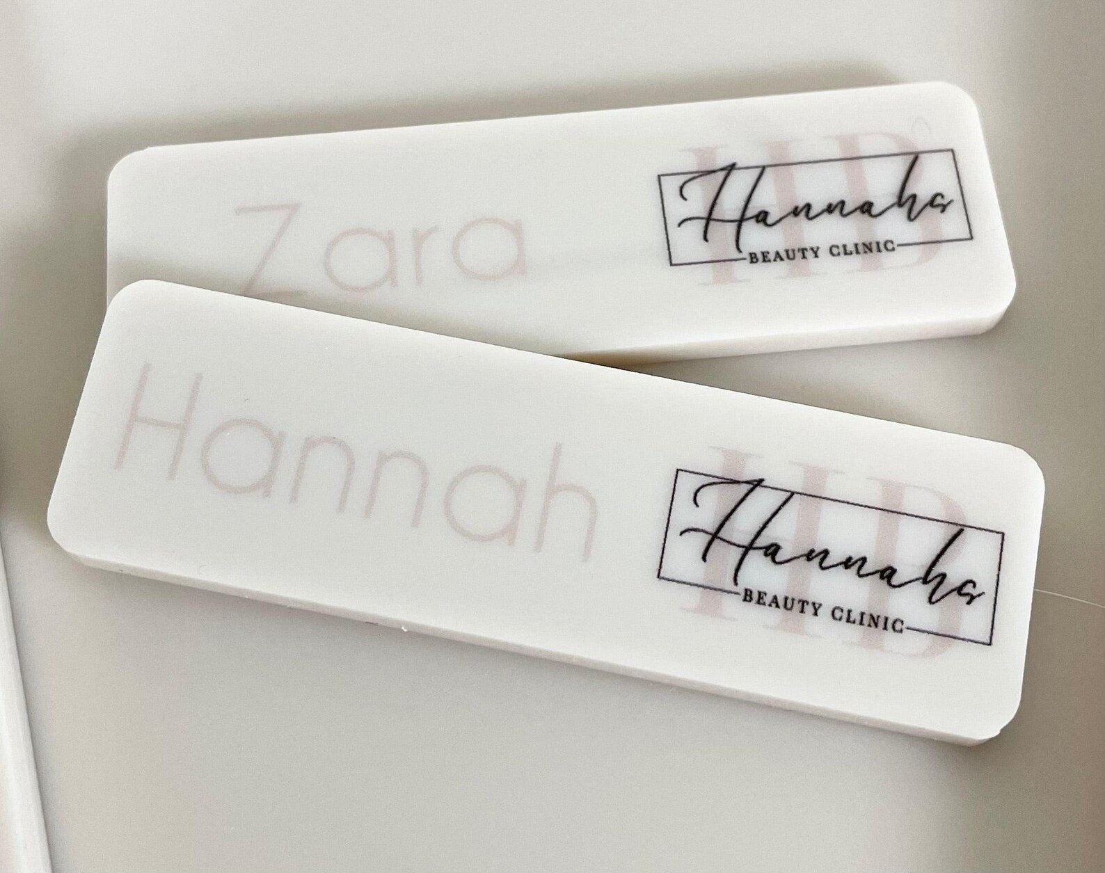 Custom Name Badges With Logo | Personalised Employee Name Tags ...
