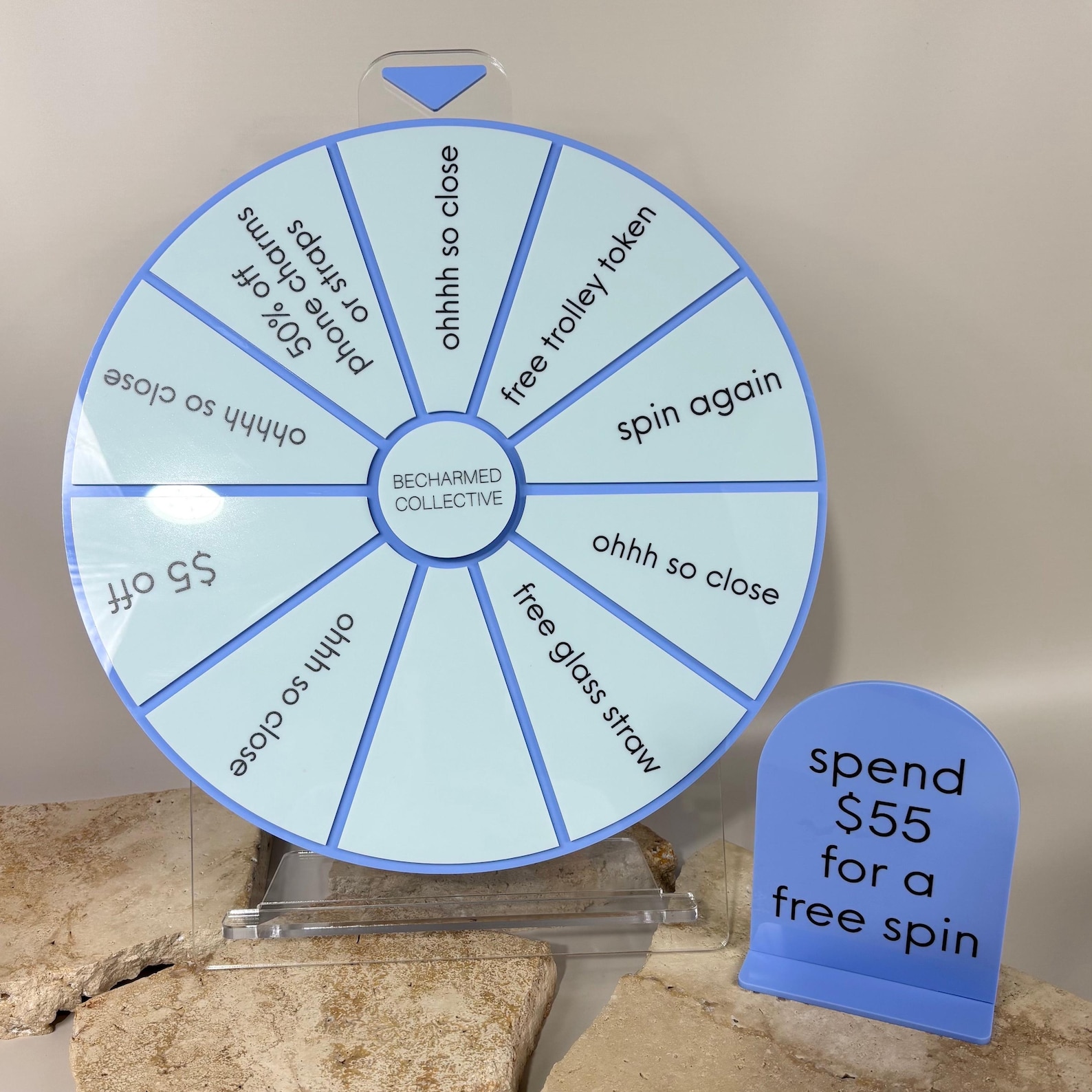 35cm Spin the Wheel Game | Large Custom Event Spinner | Business ...