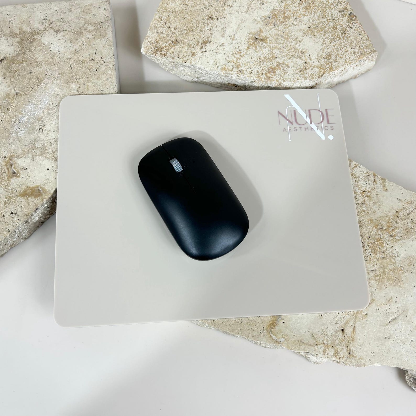 Custom Acrylic Mouse Pad With Logo | Personalised Business Branded Desk ...