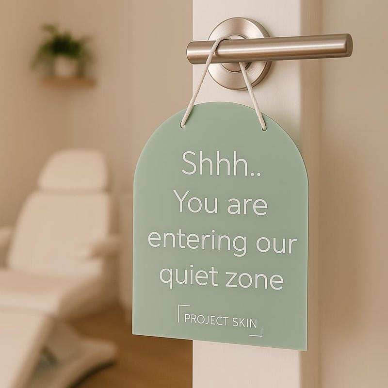 Quiet Zone Signs - Etsy