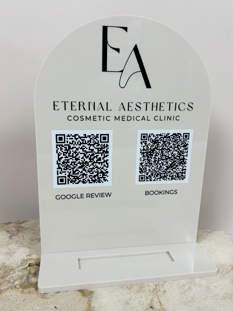 Custom Instagram Display Stand | Personalised Acrylic Card Holder for ...