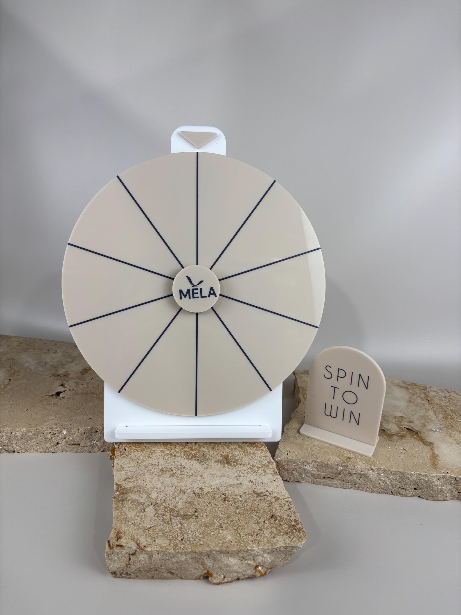 25cm Spin the Wheel Game | Custom Event Spinner | Business Giveaway ...