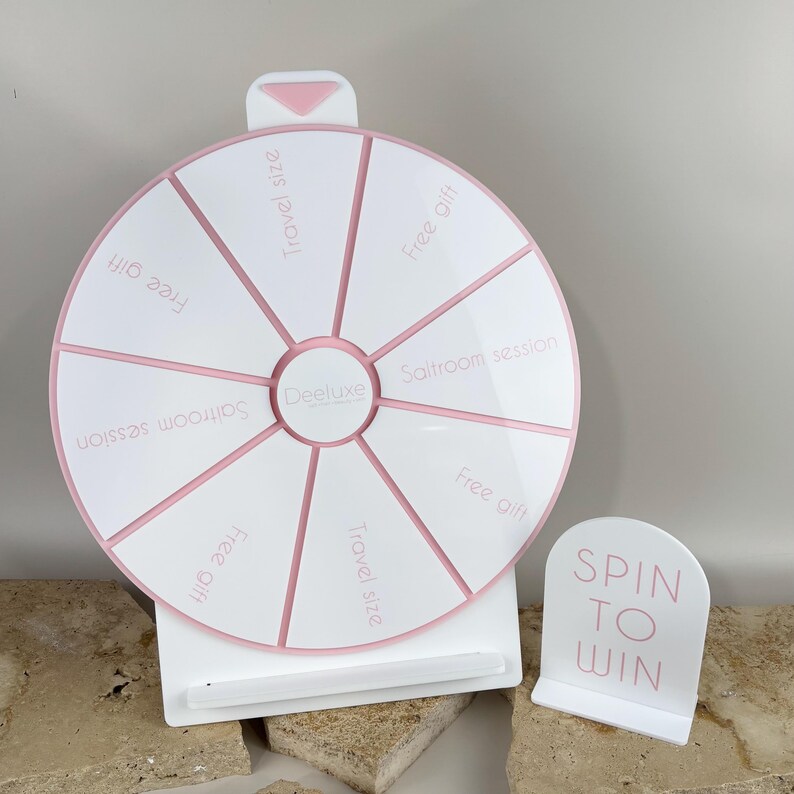 35cm Spin the Wheel Game | Large Custom Event Spinner | Business ...