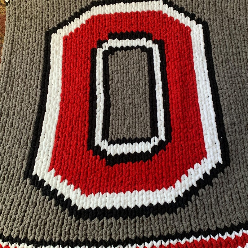 Ohio State Crochet - Etsy