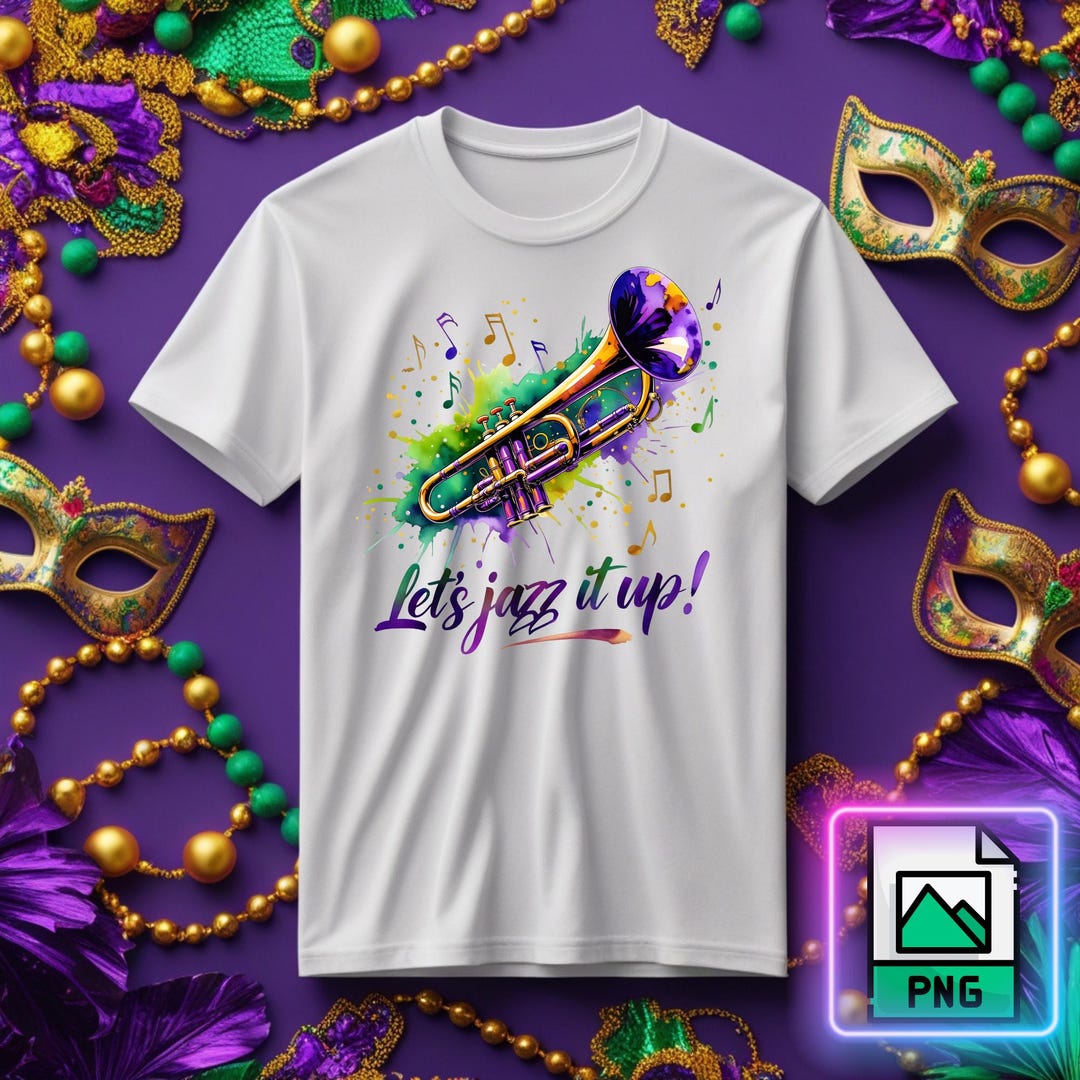 Mardi Gras Printable, Fat Tuesday PNG, New Orleans Carnival Design ...
