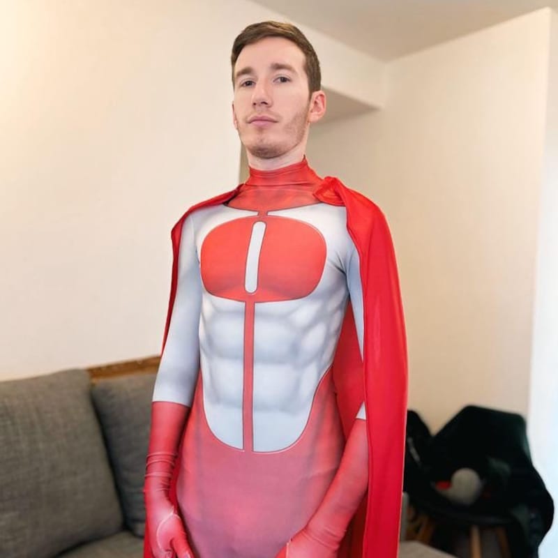 Invincible Costume Mask - Etsy