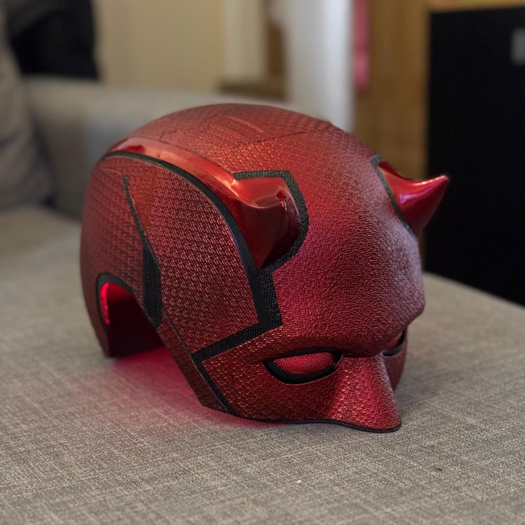 Daredevil Born Again Helmet - Marvel Series Cosplay - Etsy