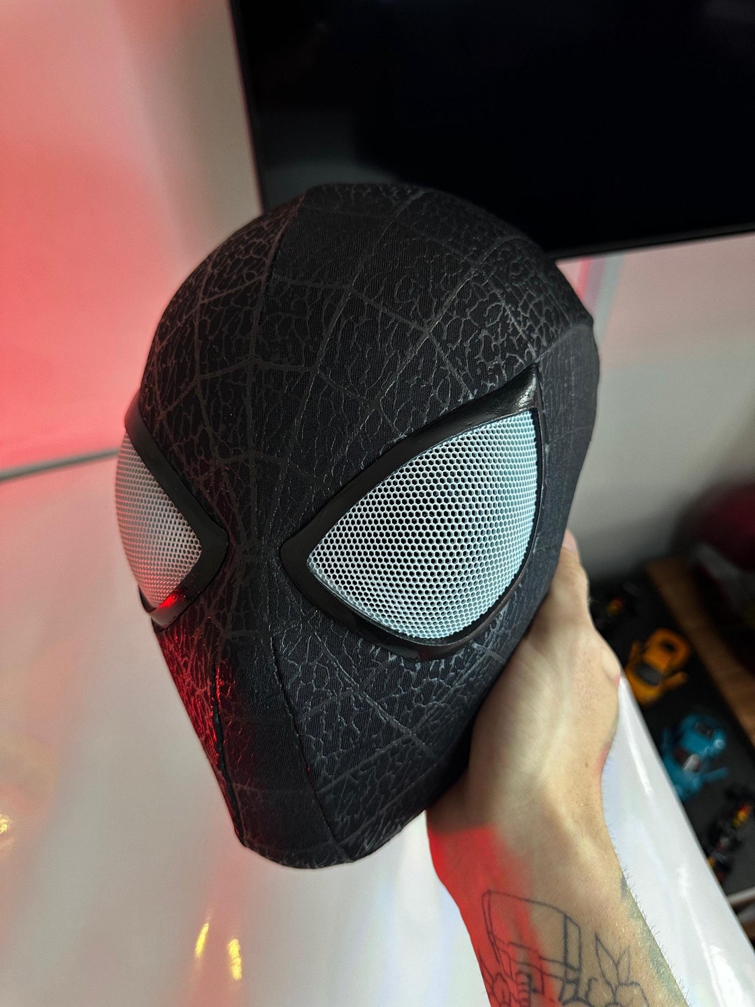 Mask the Amazing Spider Man 2 Symbiote Marvel Cosplay - Etsy