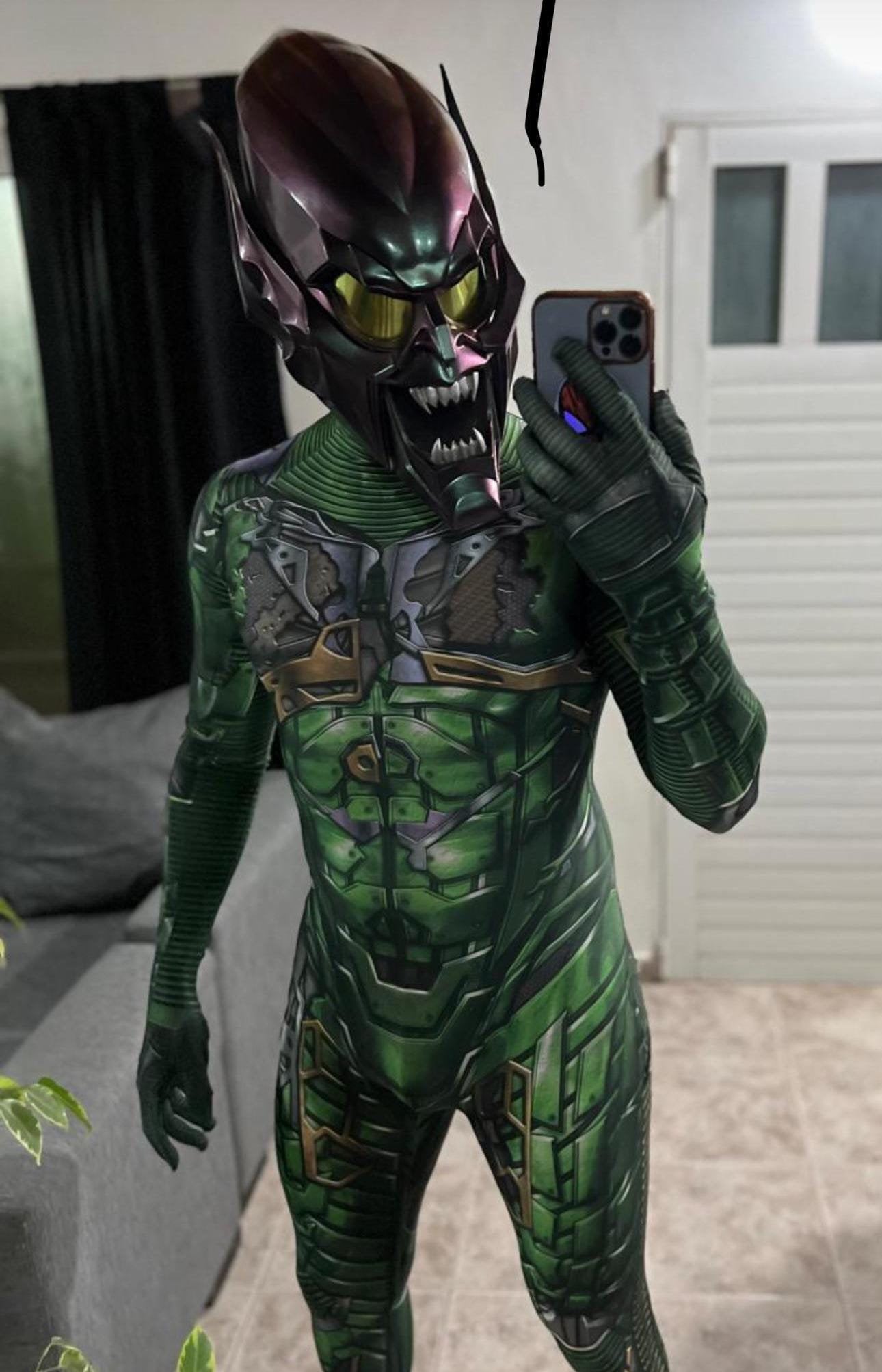 Green Goblin Cosplay Costume