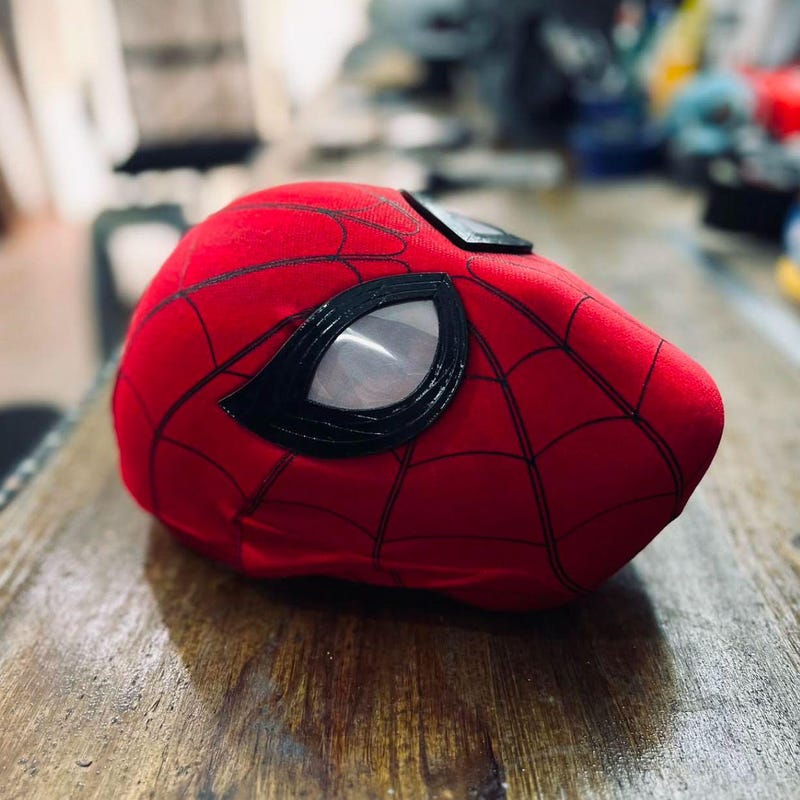 Realistic Spiderman Mask - Etsy